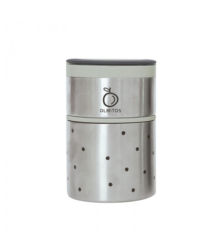 Porte Manger Isotherme motifs points OLMITOS 250 ML + 570 ML | Kissa ...